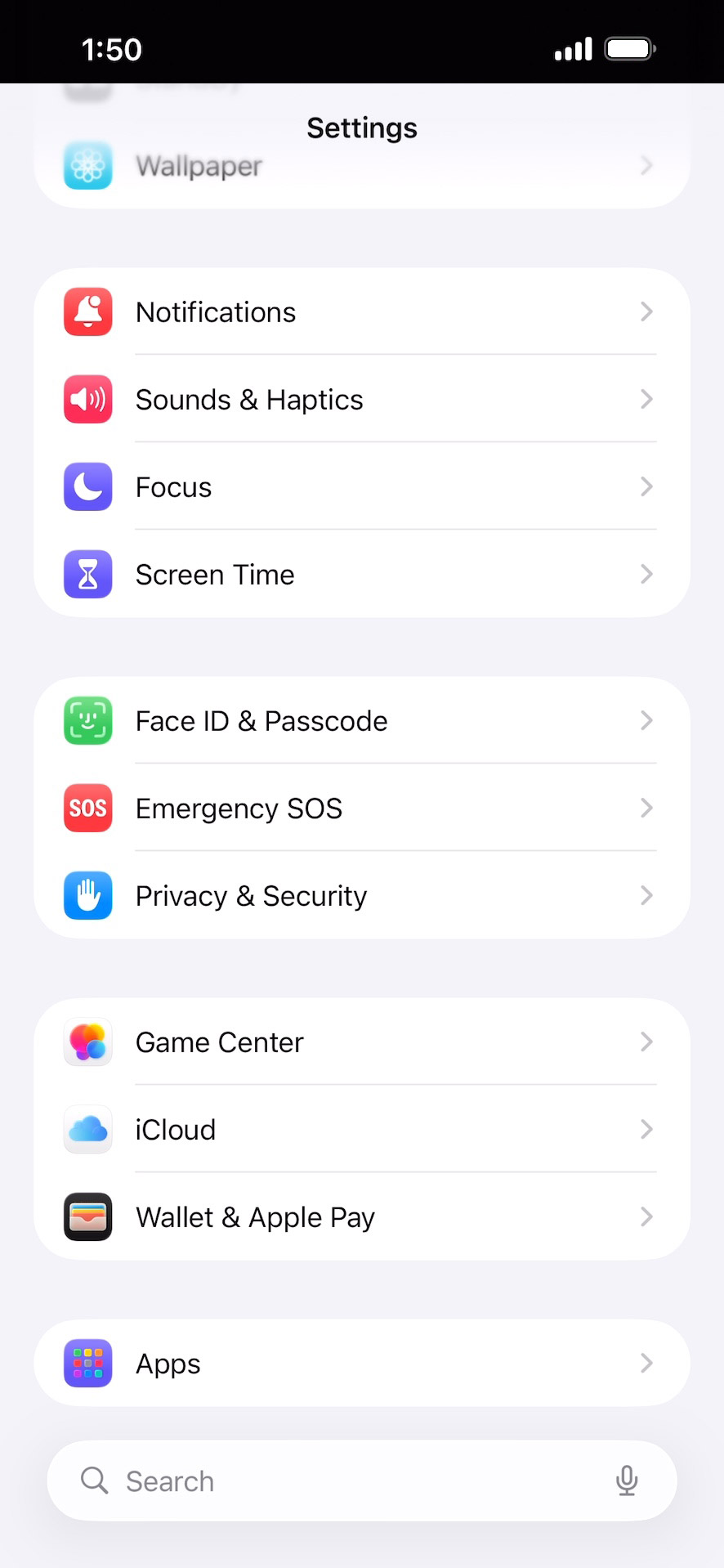 Apple iPhone 16e - Clearing browsing cache and data - AT&T